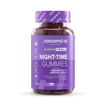 Novomins Night Time Gummies 60 UK | Sleep Support